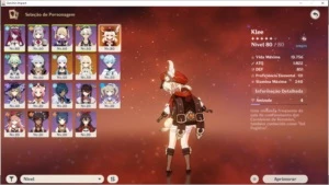 Conta Ar 42 - Klee E Ayaka - Genshin Impact - DFG