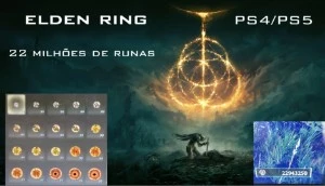 Elden Ring Ps4/Ps5 - 22 Milhões De Runas - DFG