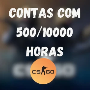 Csgo Contas 500/2000 Horas - Counter Strike - DFG