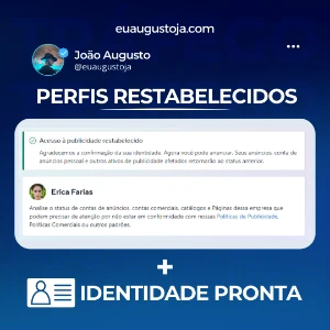 Conta Do Facebook Com Identidade Verificada No Brasil - Redes Sociais - DFG