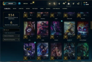 Conta Unranked Com 66 Champs E 62 Skins ( Main Sup / Adc ) - League Of Legends Lol - DFG