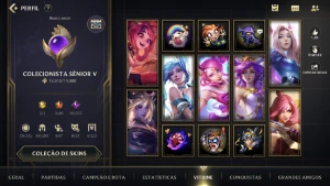 Conta Mono Lux Maestria 7 Com 51 Skins Habilitadas - League Of Legends: Wild Rift Lol Wr - DFG