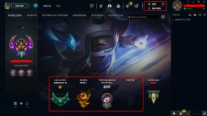 Conta Lol Com Todos Os Campeões, Valor Negociavel - League Of Legends - DFG