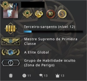 Csgo Prime Supremo 18 Anos - Counter Strike - DFG