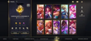Conta Wild Rift - 384 Skins - Quase Todas - League Of Legends: Wild Rift Lol Wr - DFG