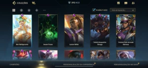 Conta Wild Rift - 384 Skins - Quase Todas - League Of Legends: Wild Rift Lol Wr - DFG