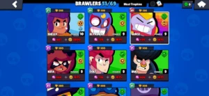 #11Bs | 20K Troféus | 51 Brawlers | Spike, Sandy - Brawl Stars - DFG