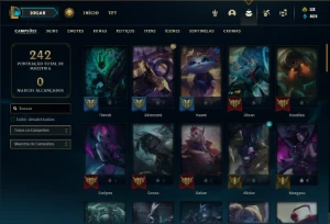 Conta Prata 4 Com 70 Champs E 31 Skins ( Main Sup ) - League Of Legends Lol - DFG