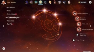 Raiden, Mona E Andarilho - Genshin Impact - DFG