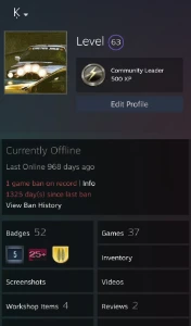 Steam Level 63 Com 37 Jogos - DFG