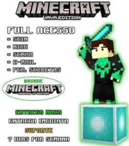 Minecraft Original Full Acesso - DFG