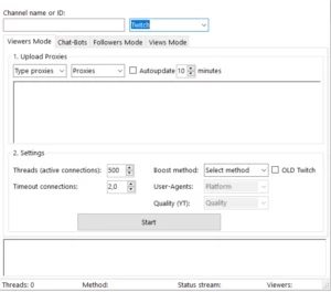 Viewer Bot Para Twitch - Softwares And Licenses - DFG
