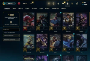 Ferro 2 Com 40 Champs E 5 Skins - League Of Legends Lol - DFG