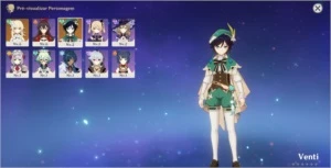 Vent + Fishl * Xiangling * Razor * Sucrose - Genshin Impact - DFG