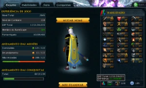 Conta Rs3 Max Cape - Runescape - DFG