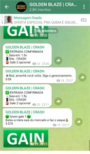 Golden Blaze Crash Original - Outros - DFG
