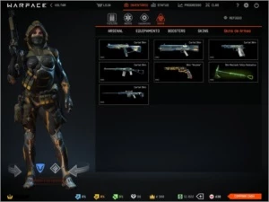 Vendo Conta Warface Completa Todas As Classes Com Itens. - Others - DFG