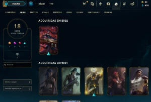 Conjunto De Contas Lol - Full Acesso - League Of Legends - DFG