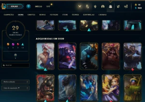 Conjunto De Contas Lol - Full Acesso - League Of Legends - DFG