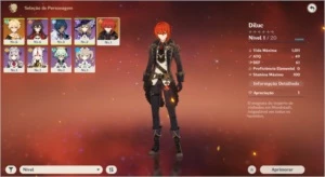 Diluc + Barbara + Espadão O Sino // Ar7 - Genshin Impact - DFG