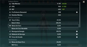 Genshin Impact, Hutao + Báculo, Ganyu + Elegia Ref 3 E + - DFG